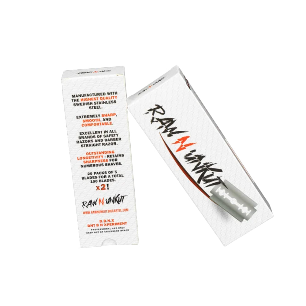 Raw N Unkut Razor Blades– bttpstore